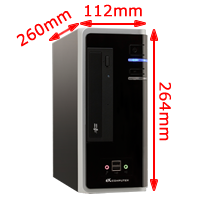 小型PC - TSUKUMO eX.computer